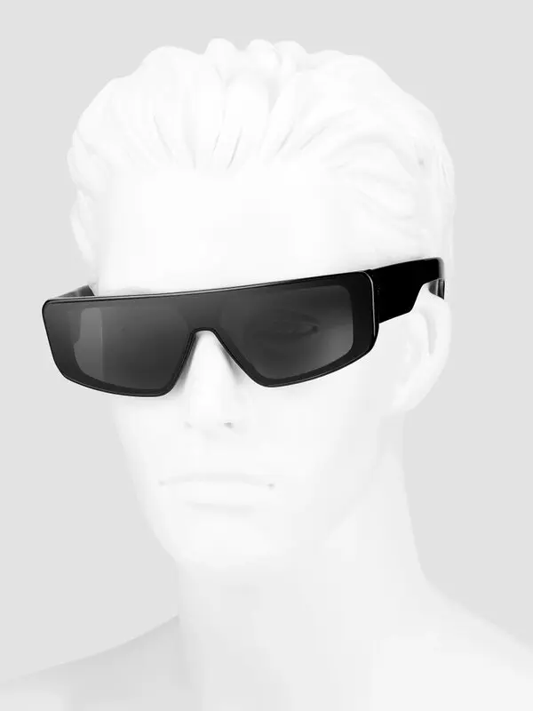 Rick Owens Performa 70mm Rectangular Sunglasses