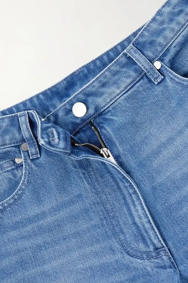 PETER DO Two-tone High-rise Jeans