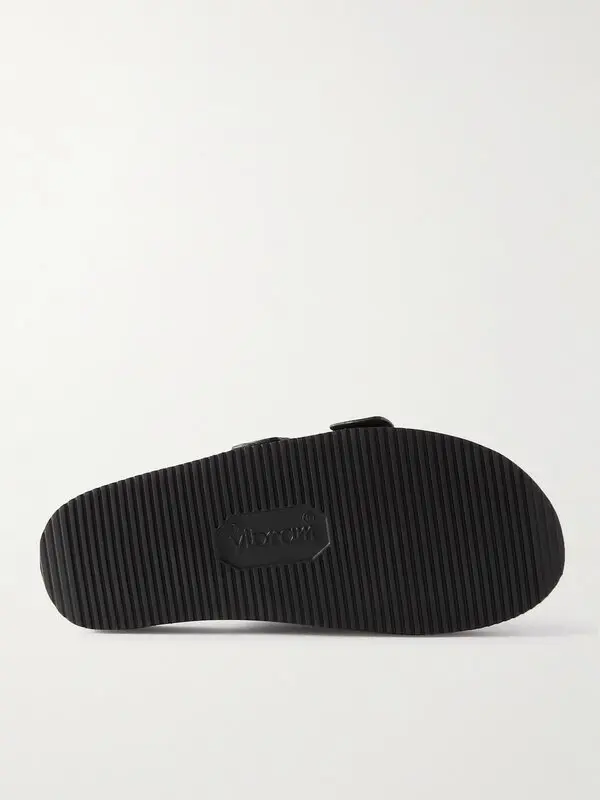 Moncler Nylon And Rubber Slides