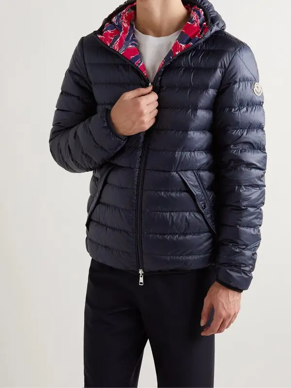 Moncler Bressay Reversible Hooded Down Jacket