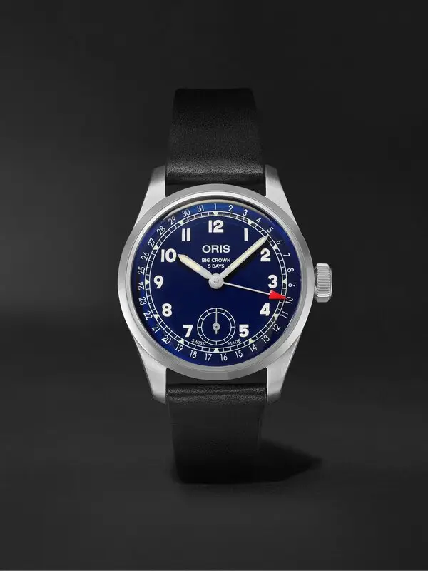 ORIS Big Crown Pointer Date Automatic 38mm Watch - Blue