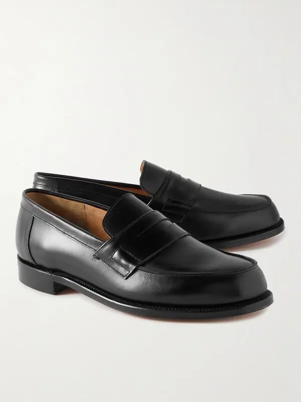 Grenson Epsom Leather Loafers