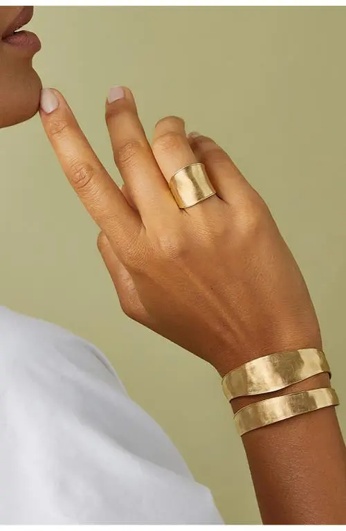 Marco Bicego Lunaria Double Cuff Bracelet - Yellow