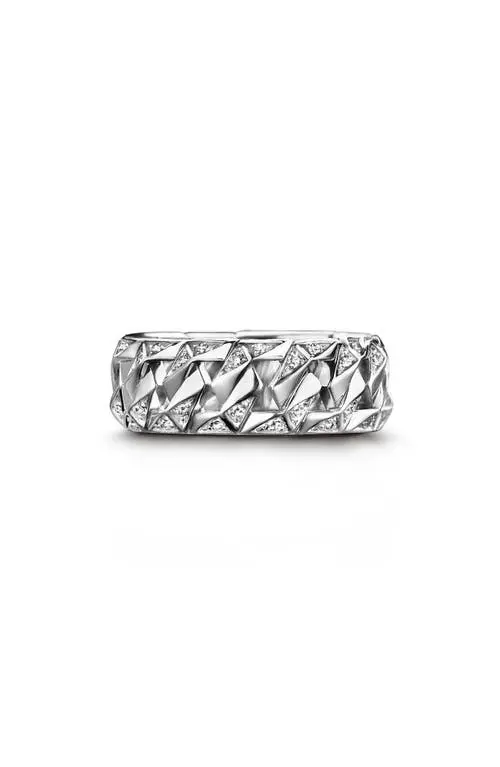 DRIES CRIEL Bond Signature Diamond Ring - White Gold