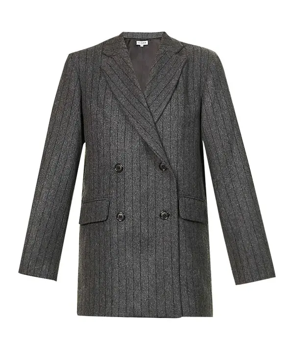 MUSIER PARIS Cleophee Double-breasted Wool-blend Jacket