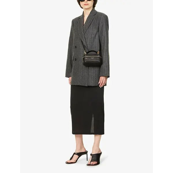 MUSIER PARIS Cleophee Double-breasted Wool-blend Jacket