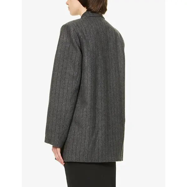 MUSIER PARIS Cleophee Double-breasted Wool-blend Jacket