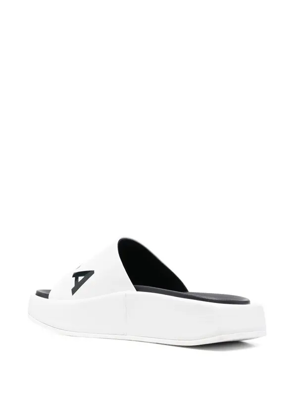 Furla Logo-print Leather Slides