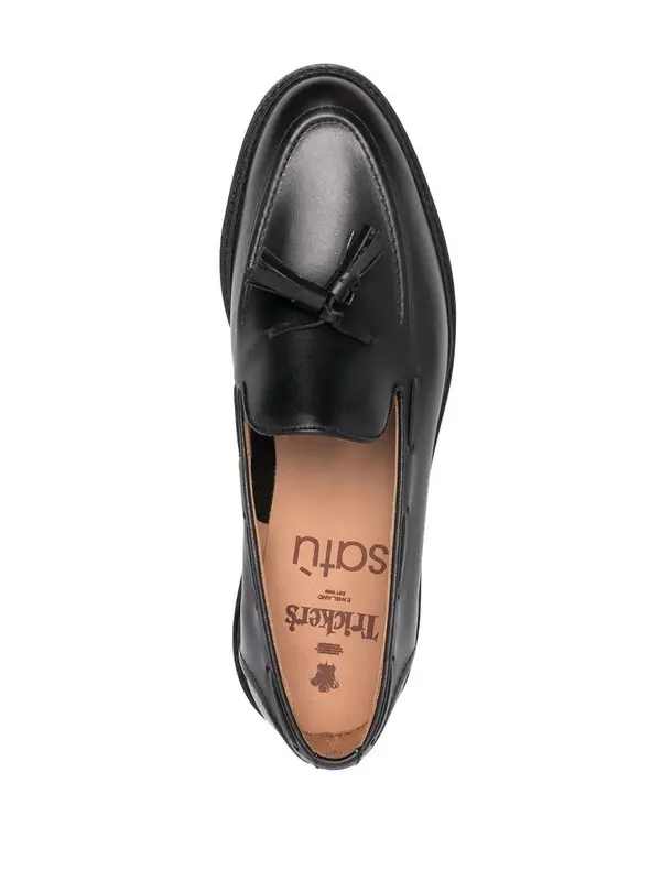TRICKER'S Elton Tassel Loafers - Black