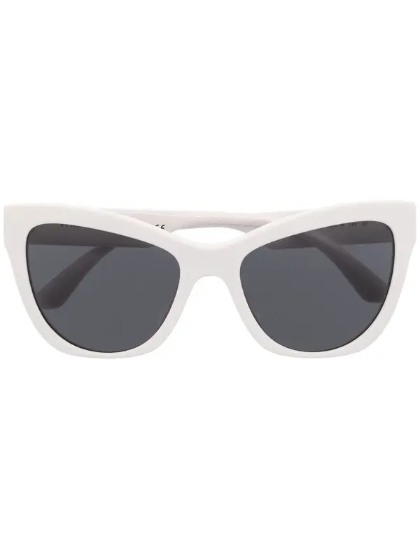 Versace Ve4417u Oversized Sunglasses - White