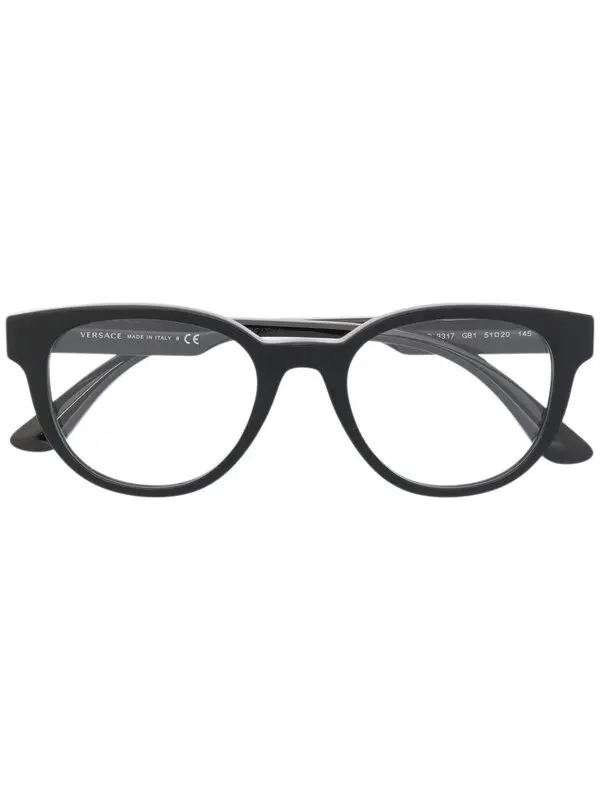 Versace Round Frame Eyeglasses
