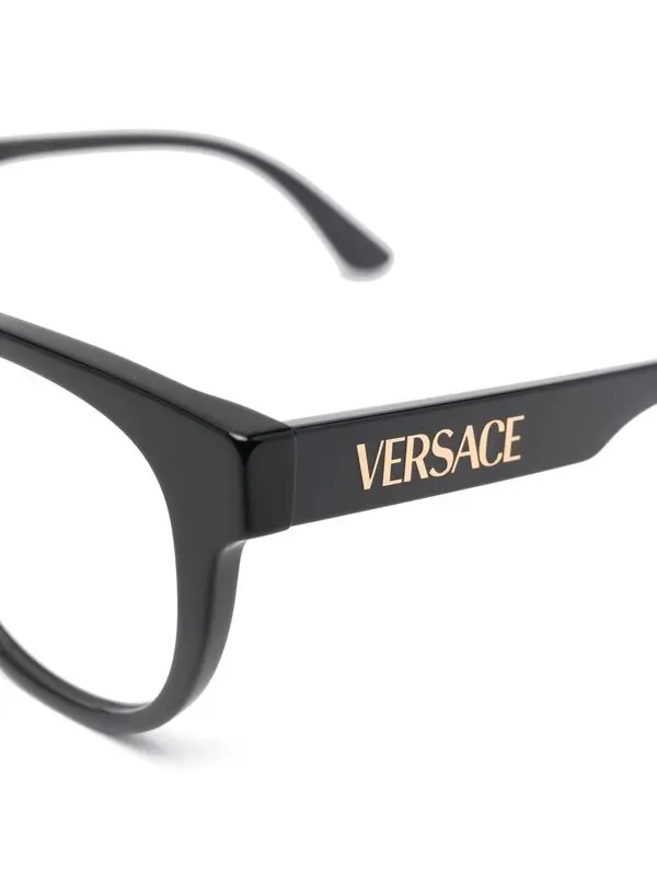 Versace Round Frame Eyeglasses