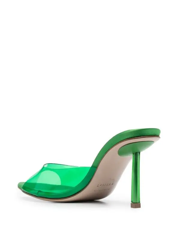 LE SILLA Afrodite Pointed Sandals - Green
