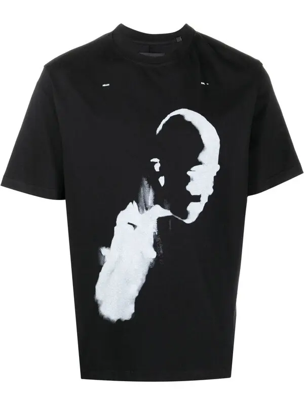 HELIOT EMIL Graphic-print Cotton T-shirt