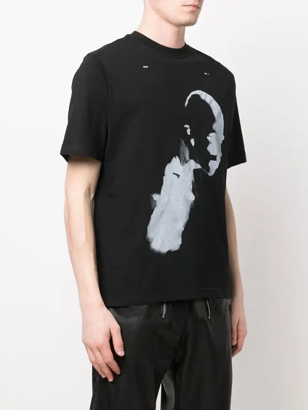 HELIOT EMIL Graphic-print Cotton T-shirt