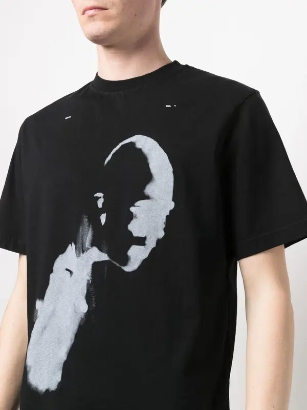 HELIOT EMIL Graphic-print Cotton T-shirt