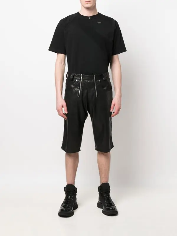 HELIOT EMIL Panelled Short-sleeved T-shirt