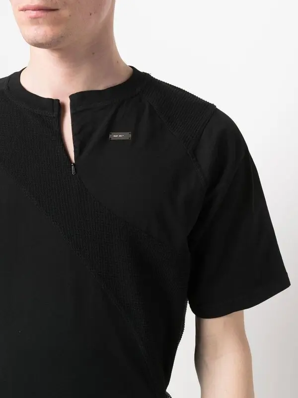 HELIOT EMIL Panelled Short-sleeved T-shirt