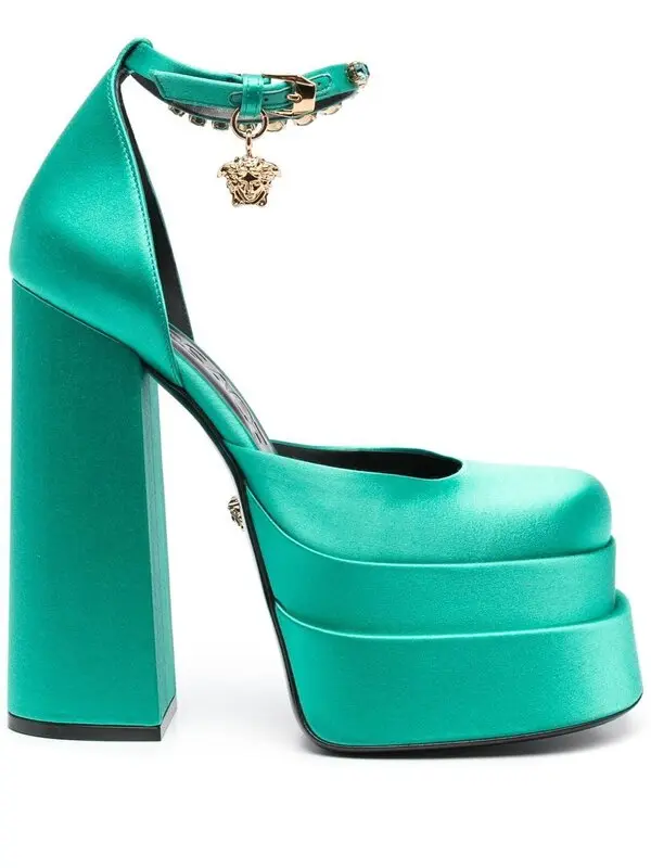 Versace Chunky Mary Jane Pumps