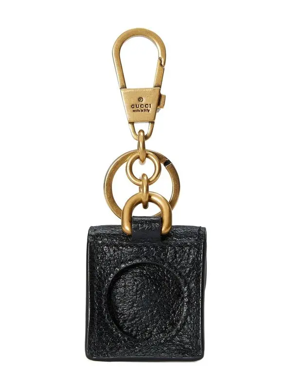 Gucci Gg Marmont Airtag Holder - Black | Editorialist