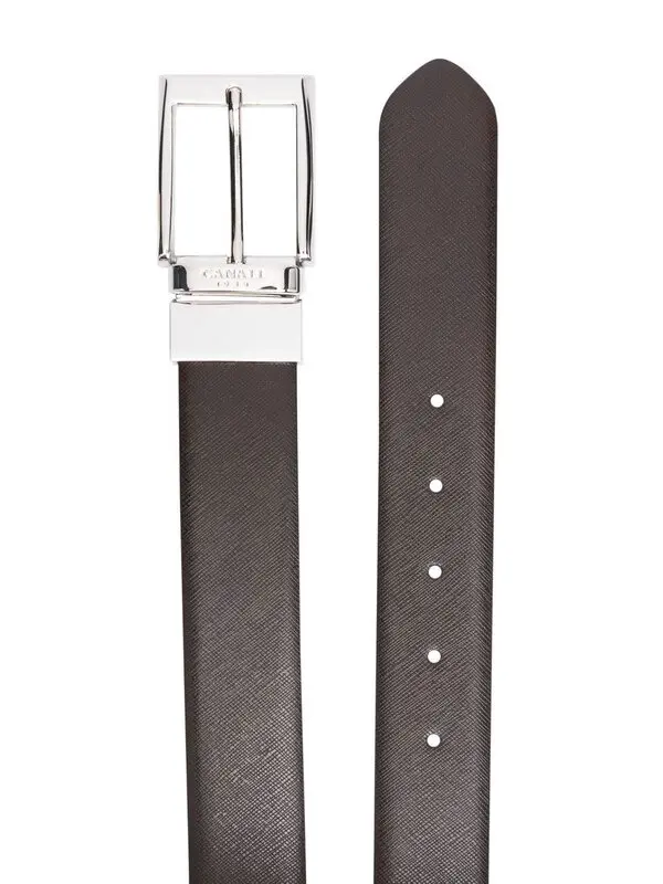 Canali Buckle-fastening Belt - Brown