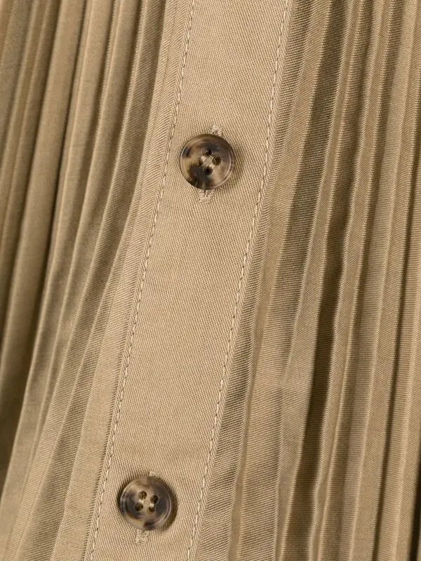 Red Valentino Pleated Mini Skirt