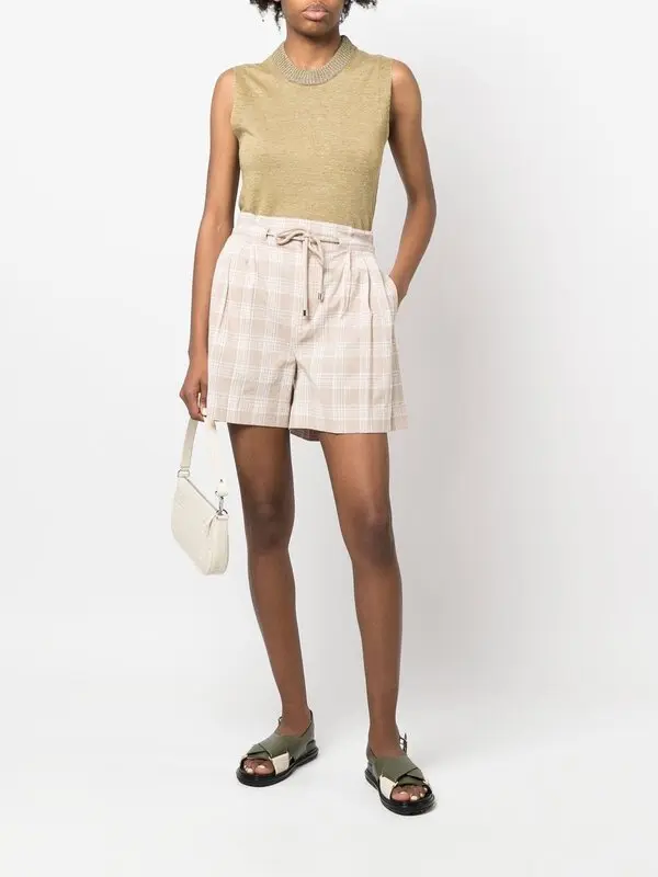 Woolrich Check-print Seersucker Shorts