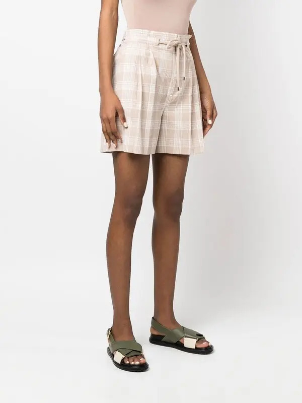 Woolrich Check-print Seersucker Shorts
