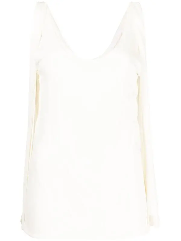 Chloé Strap Detail Tank Top