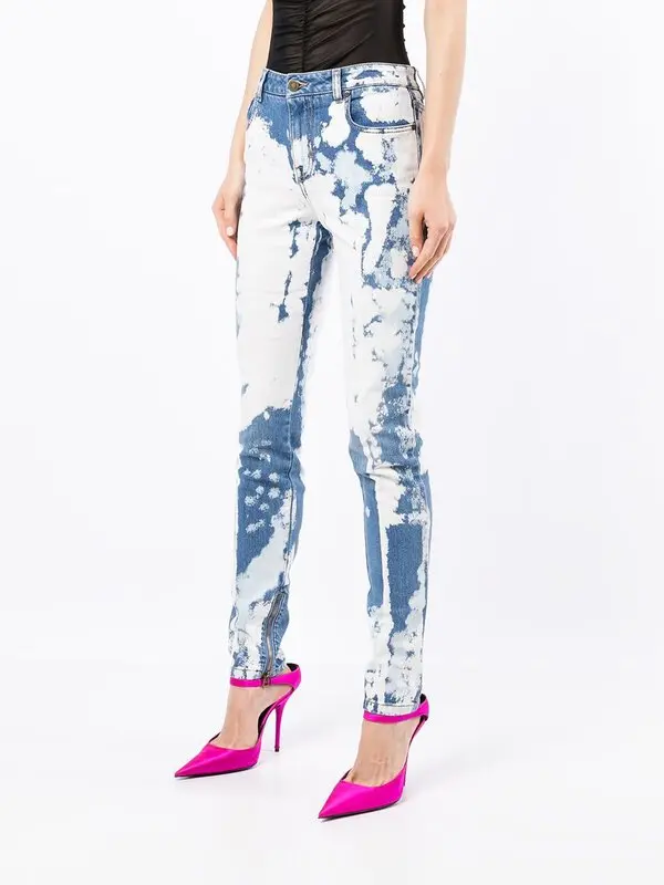 TOM FORD Tie Dye-print Skinny-cut Jeans