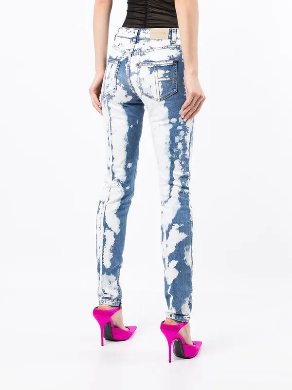 TOM FORD Tie Dye-print Skinny-cut Jeans