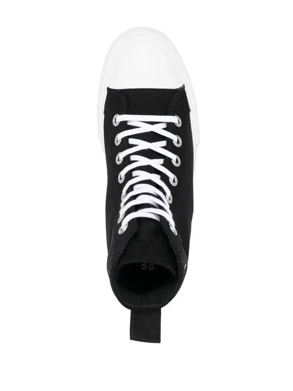 COUNTY OF MILAN Marcelo Burlon Cross Vulcanised High-top Sneakers