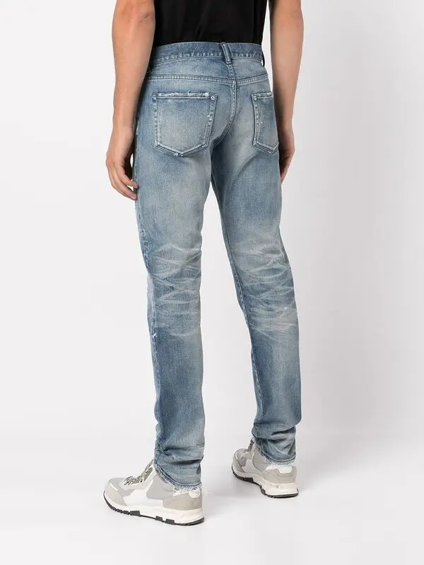 John Elliott The Cast 2 Slim Fit Jeans - Blue