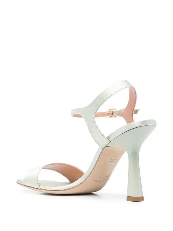 Alberta Ferretti Heeled Silk Sandals