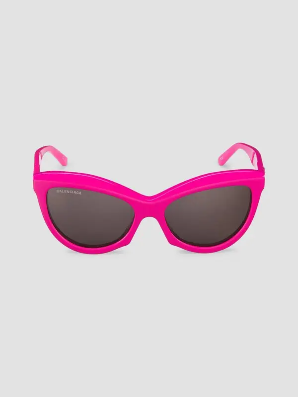 Balenciaga Power 57mm Cat-eye Sunglasses - Fuchsia
