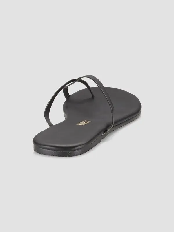 Tkees Riley Leather Flip Flops - Sable