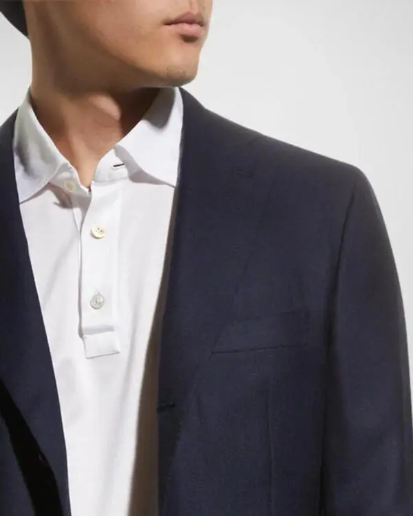 Kiton Apos;s Cashmere Solid Blazer