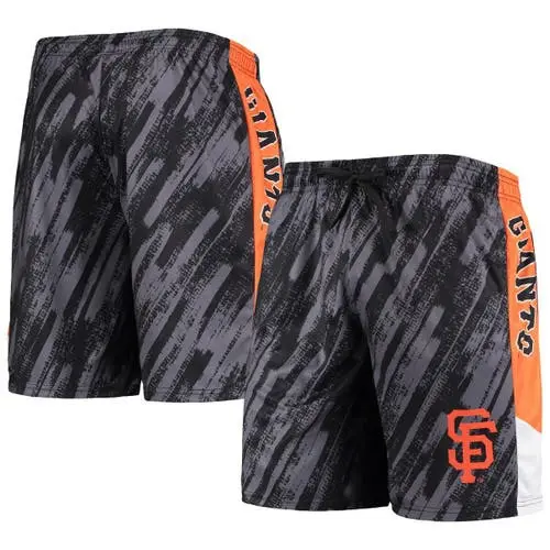 FOCO San Francisco Giants Static Shorts - Black
