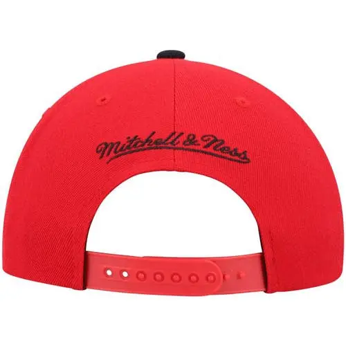 Mitchell & Ness Black Chicago Bulls Hardwood Classics Team Two-tone 2.0 Snapback Hat