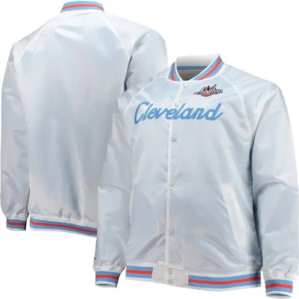 Mitchell & Ness 1997 Nba All-star Game Hardwood Classics Satin Full-snap Jacket