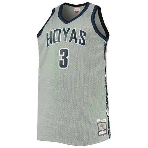 Mitchell & Ness Allen Iverson Georgetown Hoyas Big & Tall 1995/96 Replica Player Jersey