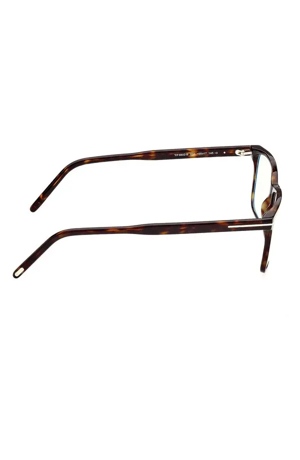 TOM FORD 55mm Rectangular Blue Light Blocking Eyeglasses