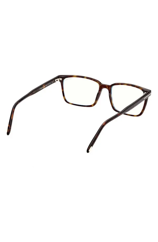 TOM FORD 55mm Rectangular Blue Light Blocking Eyeglasses