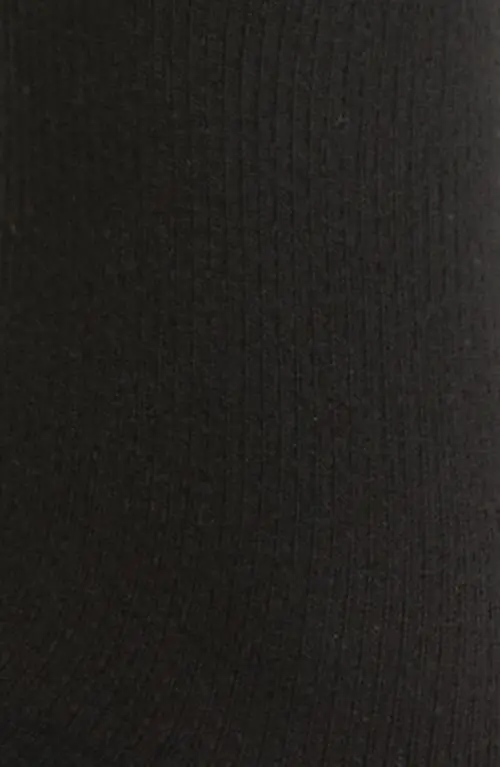 UGG Karsyn Lettuce Edge Crew Socks - Blk
