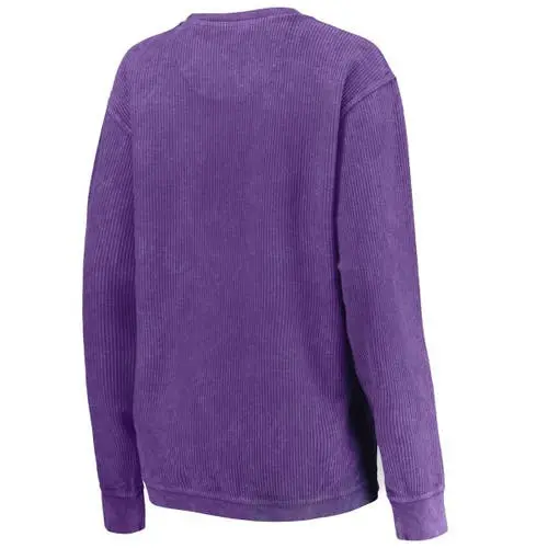 PRESSBOX Kansas State Wildcats Basic Arch Pullover Sweatshirt