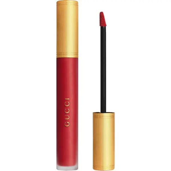Gucci Rouge À Lèvres Liquid Matte Lipstick - 25 Goldie Red