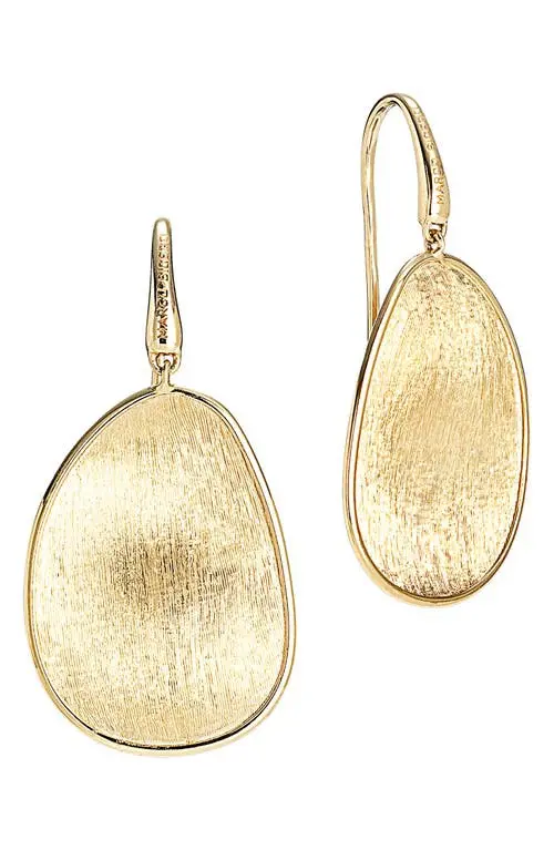 Marco Bicego Lunaria Medium Drop Earrings - 18kyg
