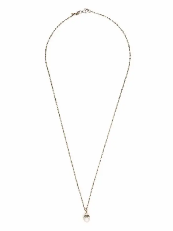 Emanuele Bicocchi Pearl Pendant Necklace