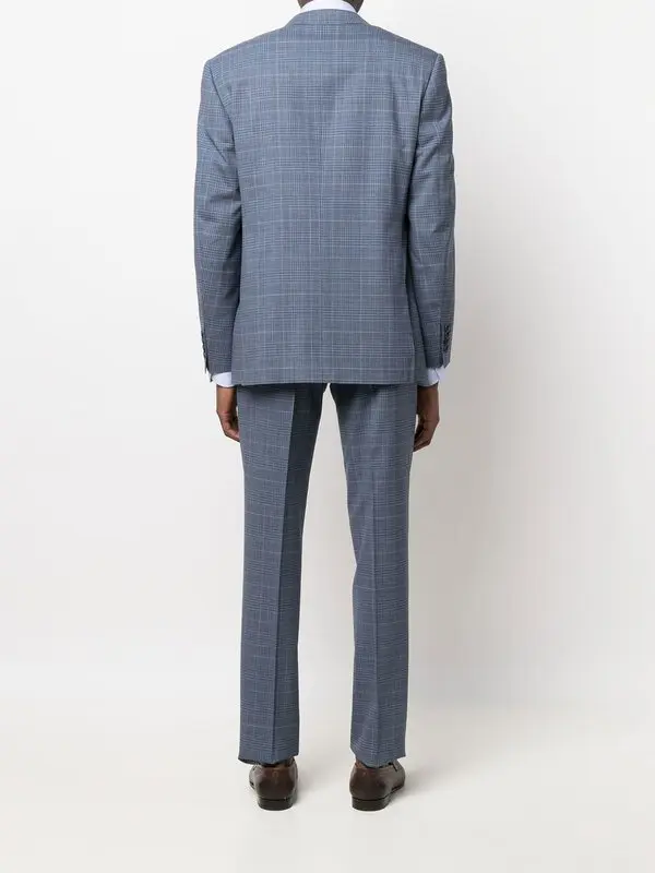 Canali Wool Plaid Blazer