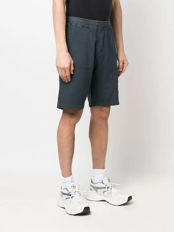 Stone Island Logo-patch Knee-length Shorts